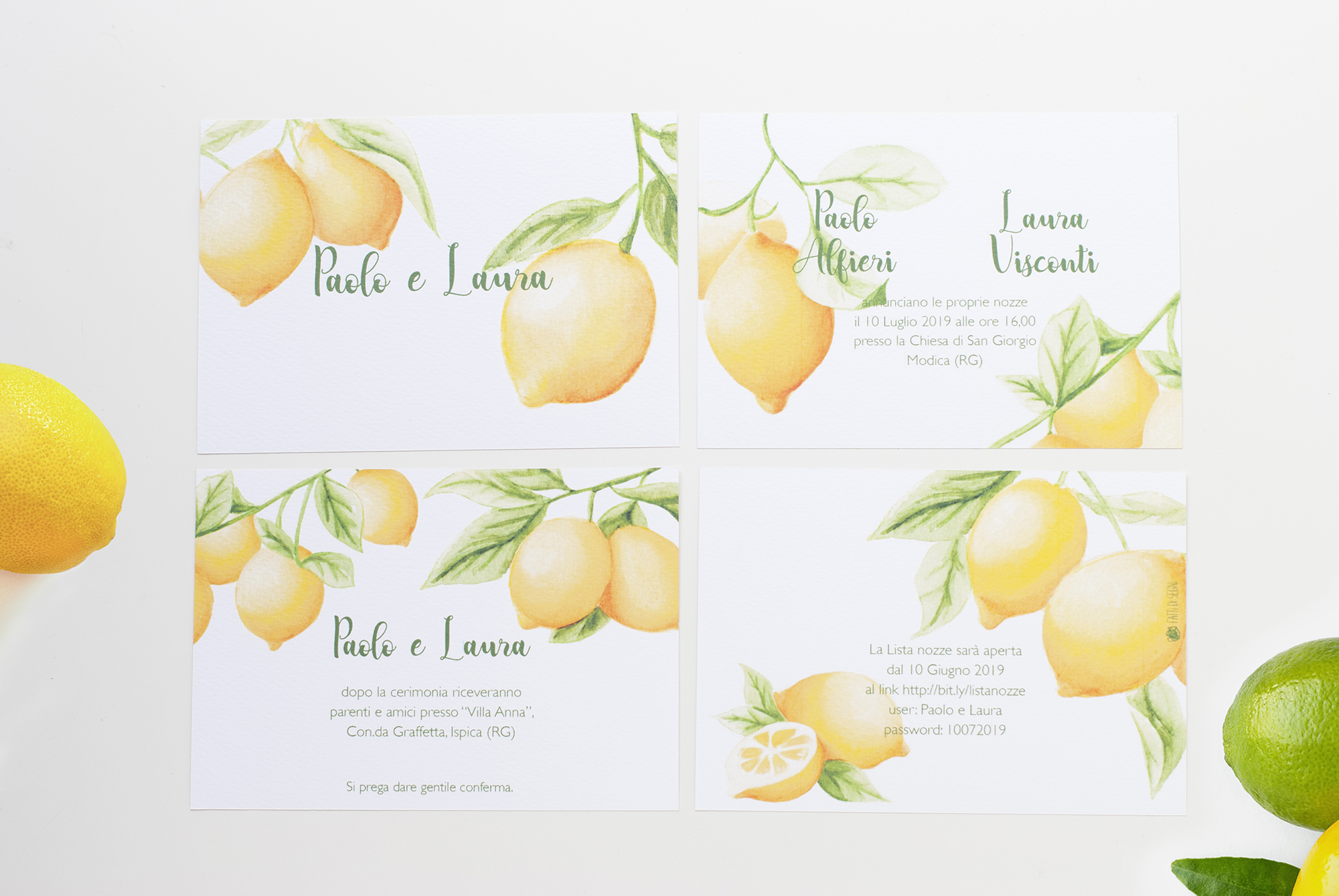 Limoni – Fatti Di Segni